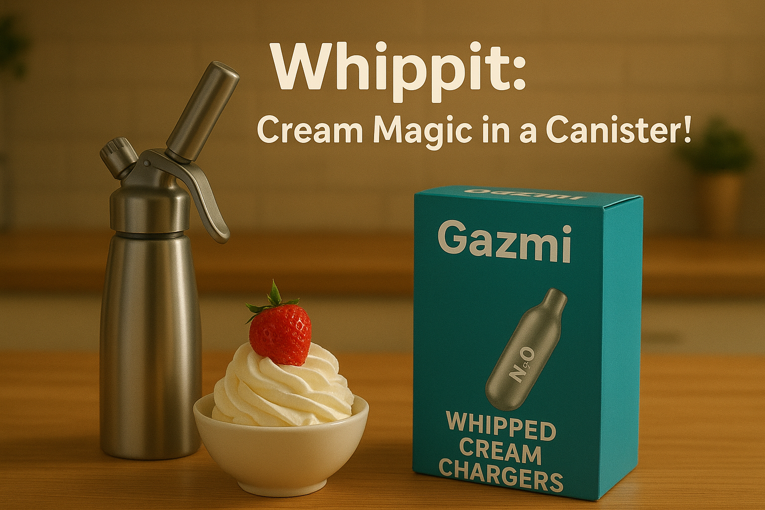 🎂 What Is a Whippit? The Secret to Fluffy Whipped Cream Revealed – Gazmi