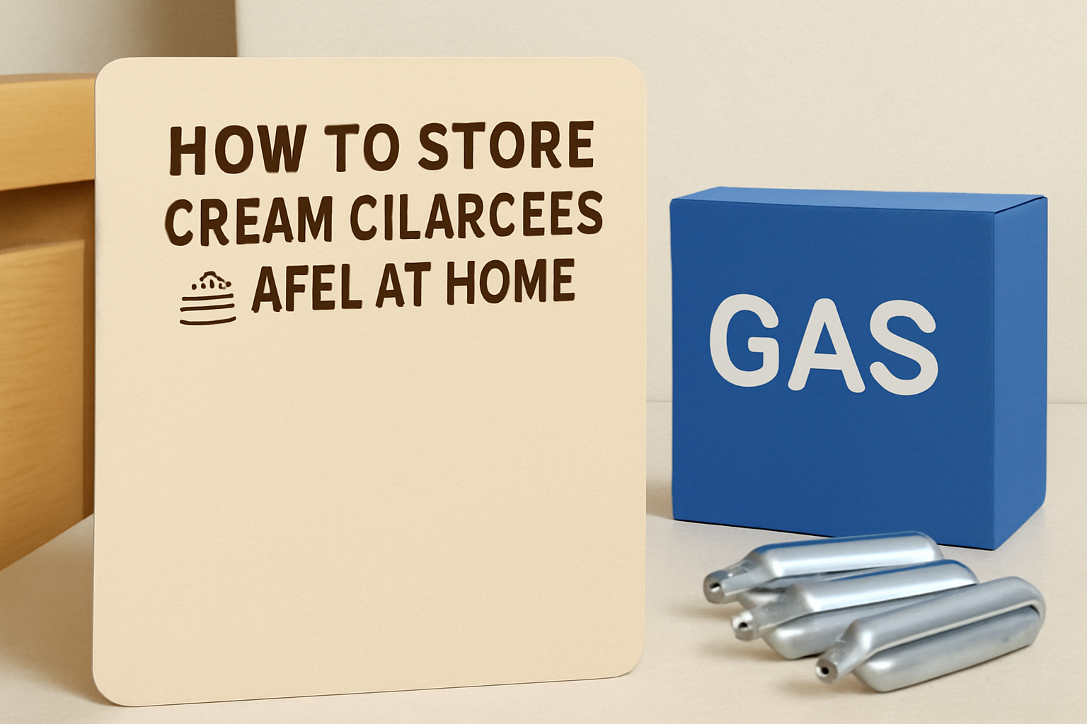 How to Safely Store Cream Chargers at Home? – Gazmi